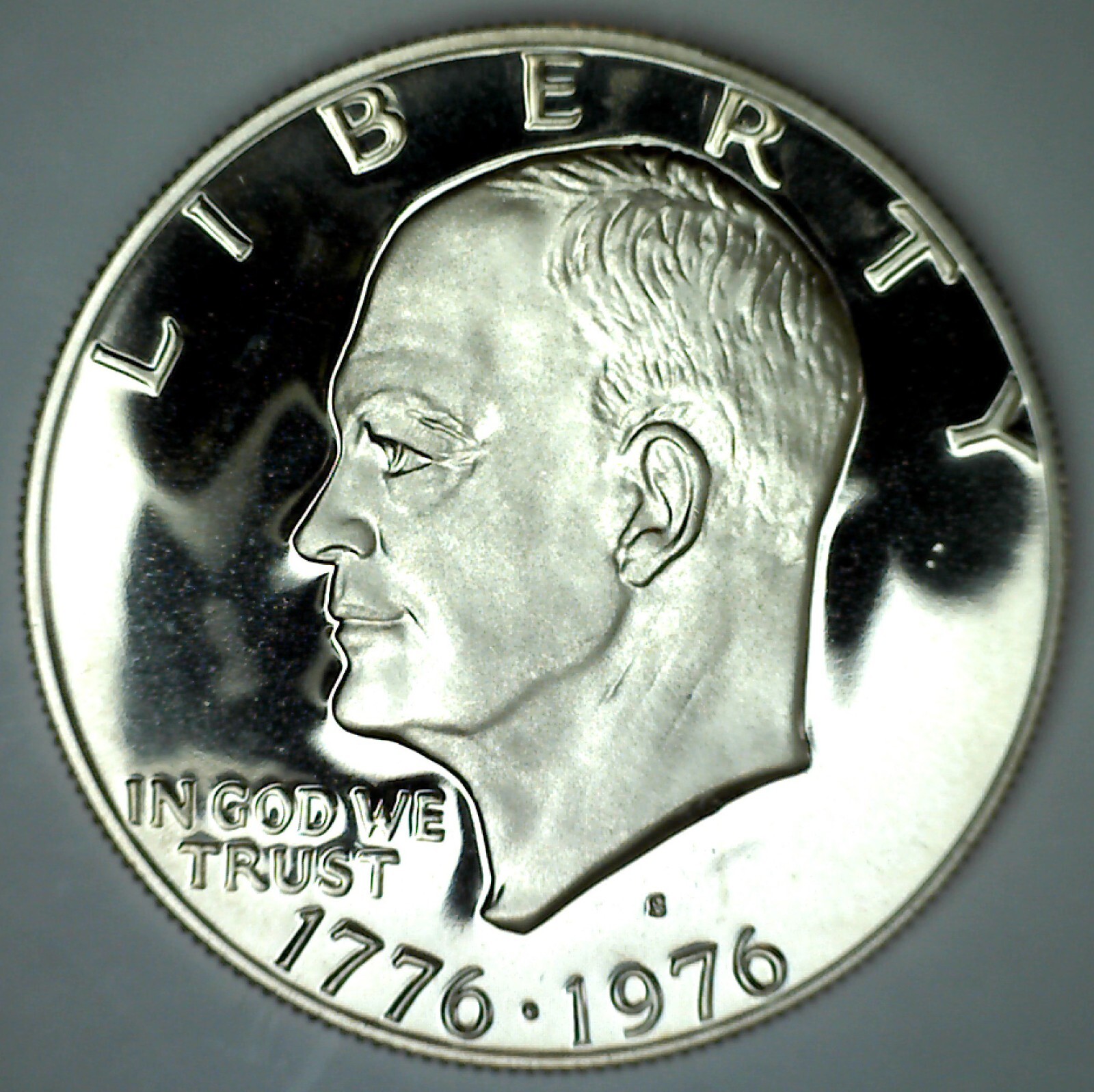 1976 S Type I Eisenhower IKE Proof Dollar Clad Coin $1 US Coin Copper ...