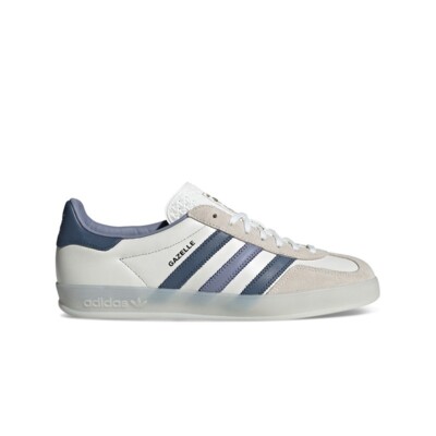 Adidas Originals Gazelle Indoor (CORE WHITE/INK MEL/WHITE) Men's Shoes ...