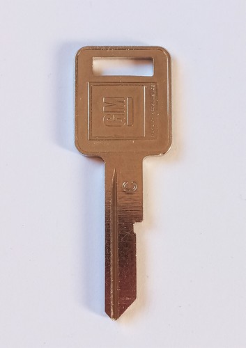 GM C Ignition key blank 1968 1972 1976 1980 Chevy Pontiac Olds Buick ...