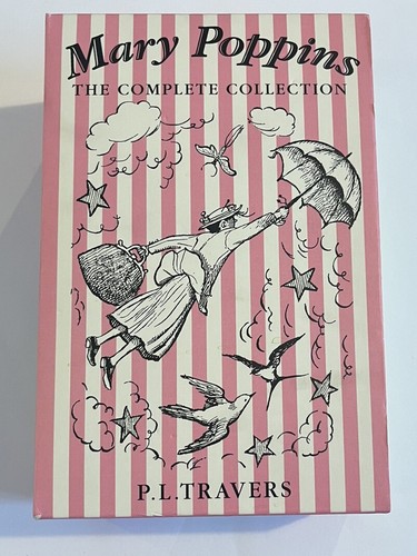 Mary Poppins Box P. L. Travers Paperback Books x 5 The Complete ...