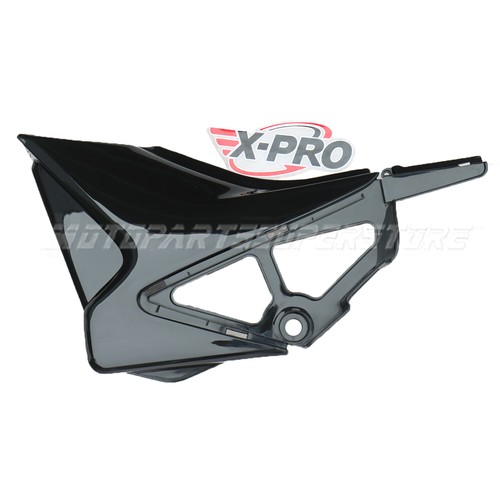 X-PRO Left Middle Side Cover for 250cc Hawk 250 Dirt Bike Black/Blue ...