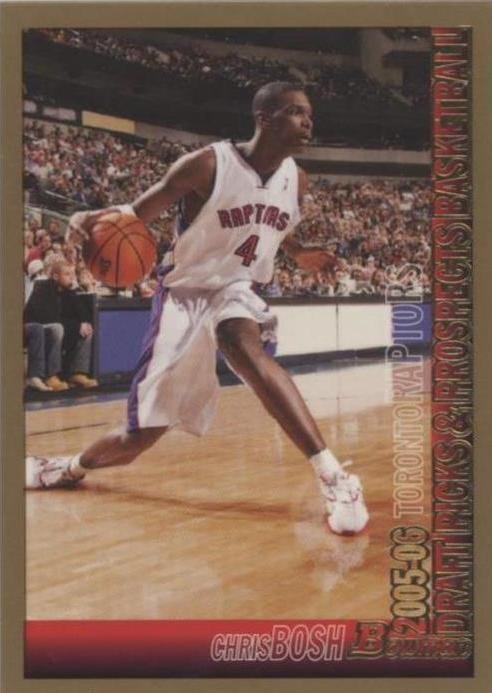 2005-06 Bowman Draft Picks & Prospects - Chris Bosh #27 Gold for sale ...
