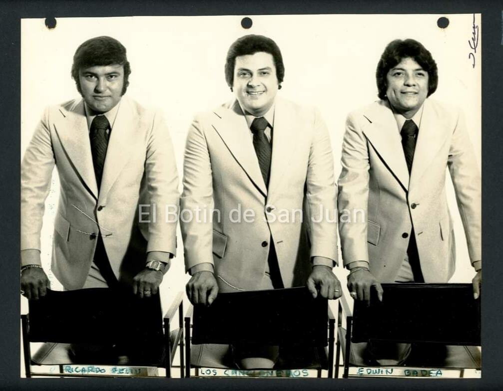 VINTAGE PROMO PHOTO / TRIO LOS CANCIONEROS / PUERTO RICO 1970''s #18 | eBay