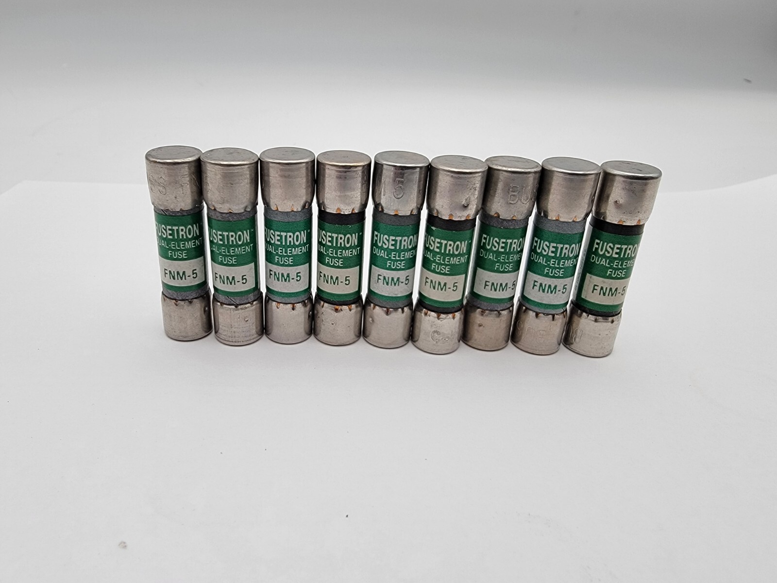 BUSSMANN FUSETRON FNM 5- 5AMP, 250V, DUAL ELEMENT FUSES- LOT OF 9 | eBay