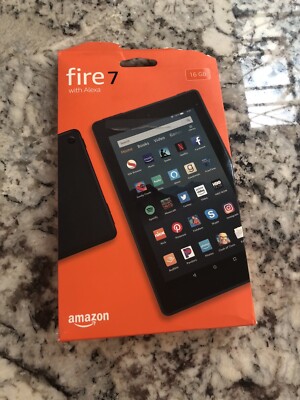 Amazon Fire 7 9th Gen. 16GB , Wi-Fi, 7" - Black With Alexa | eBay