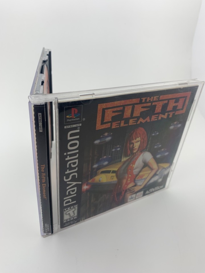 The Fifth Element PS1 CIB (W/Manual & Reg.Card) (PlayStation 1, 1998 ...