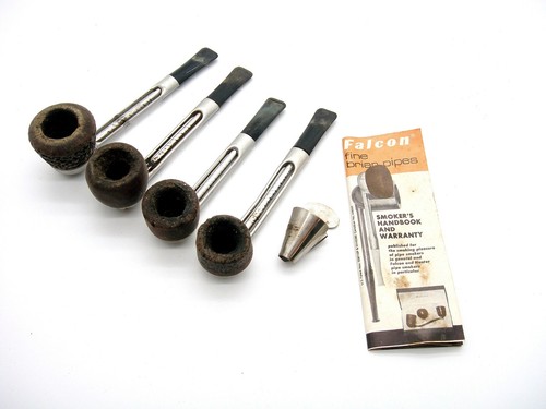Vintage Falcon Pipe Lot Used 4 Pipes Reamer Book | eBay