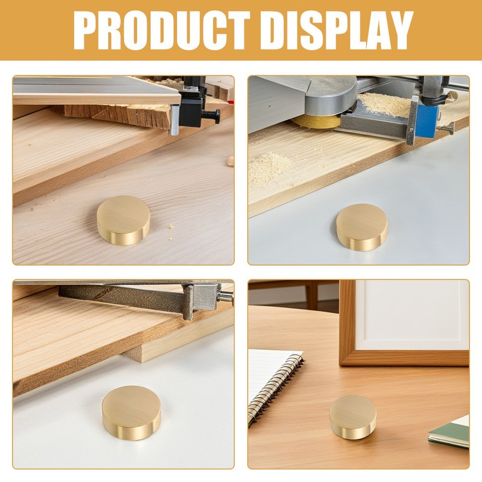 3 Pcs Tabletop Paper Weights Chinese Calligraphy Brass Paperweight ...