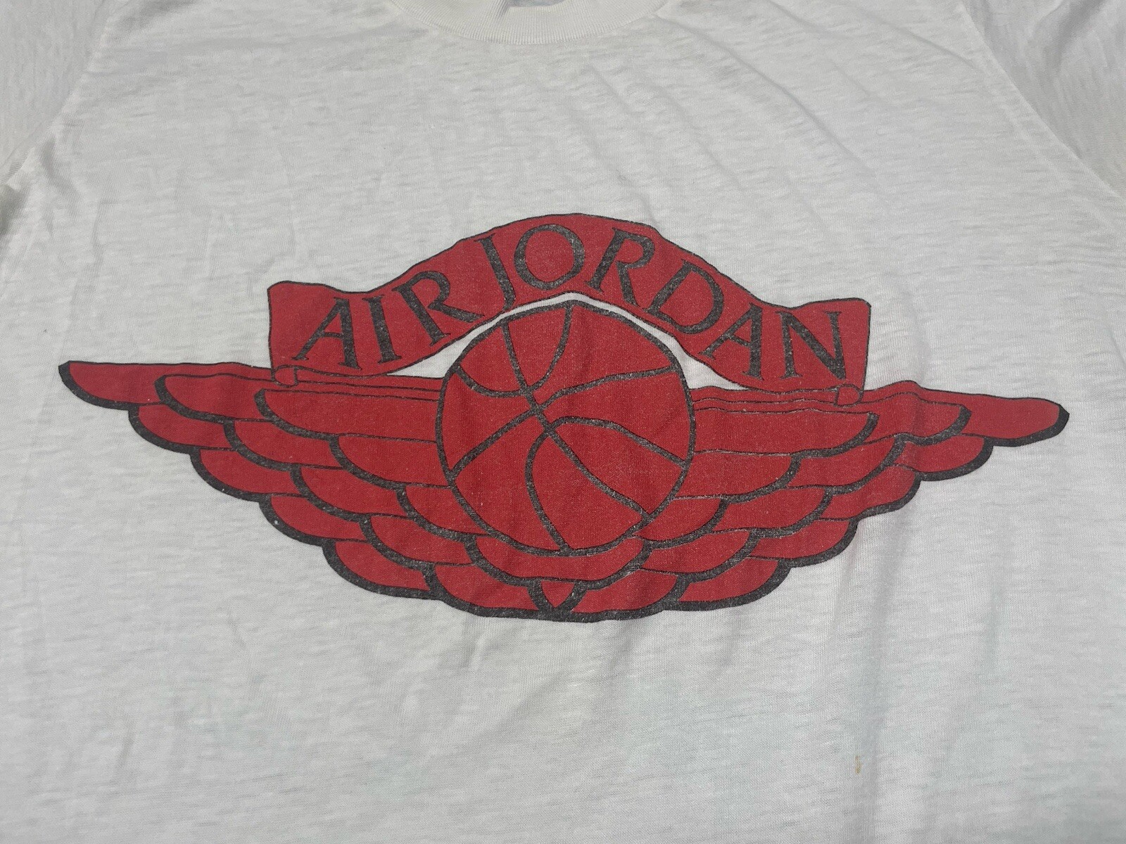 80s Vintage Nike Original Air Jordan Wing Logo Shirt … - Gem