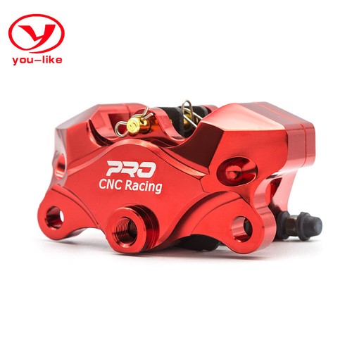 For 32mm Sportbike Race Motorcycle CNC Rear Left Brake Caliper Pump ...