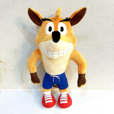 Crash Bandicoot BIG Plush 45cm Jumbo Doll Stuffed Toy SK Japan 2024 NEW ...