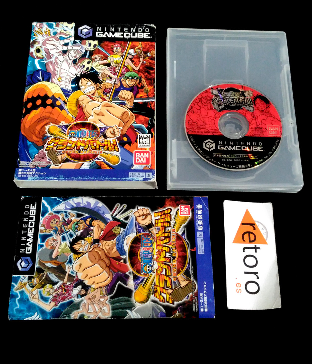 One Piece Grand Battle GameCube - Juegos Retro Database