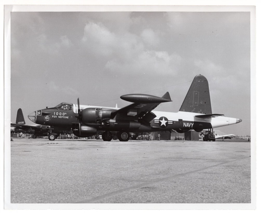 1950s US Navy 1000th Lockheed P2V Neptune 148358 8x10 Original News ...