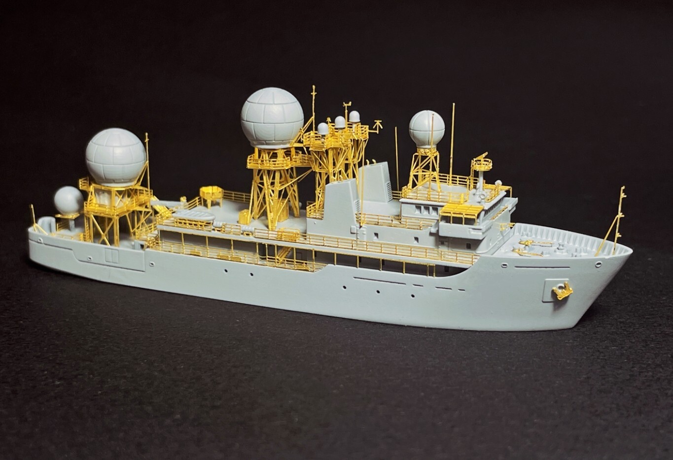 EV resin kit 1/700 Type 815A Reconnaissance ship DongDiao class ...