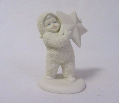 DEPT 56 SNOWBABIES I FOUND THE BIGGEST STAR OF ALL SNOWBABY & STAR MIB ...