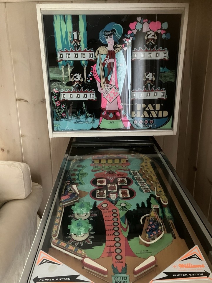 Pat Hand pinball machine by Williams | eBay
