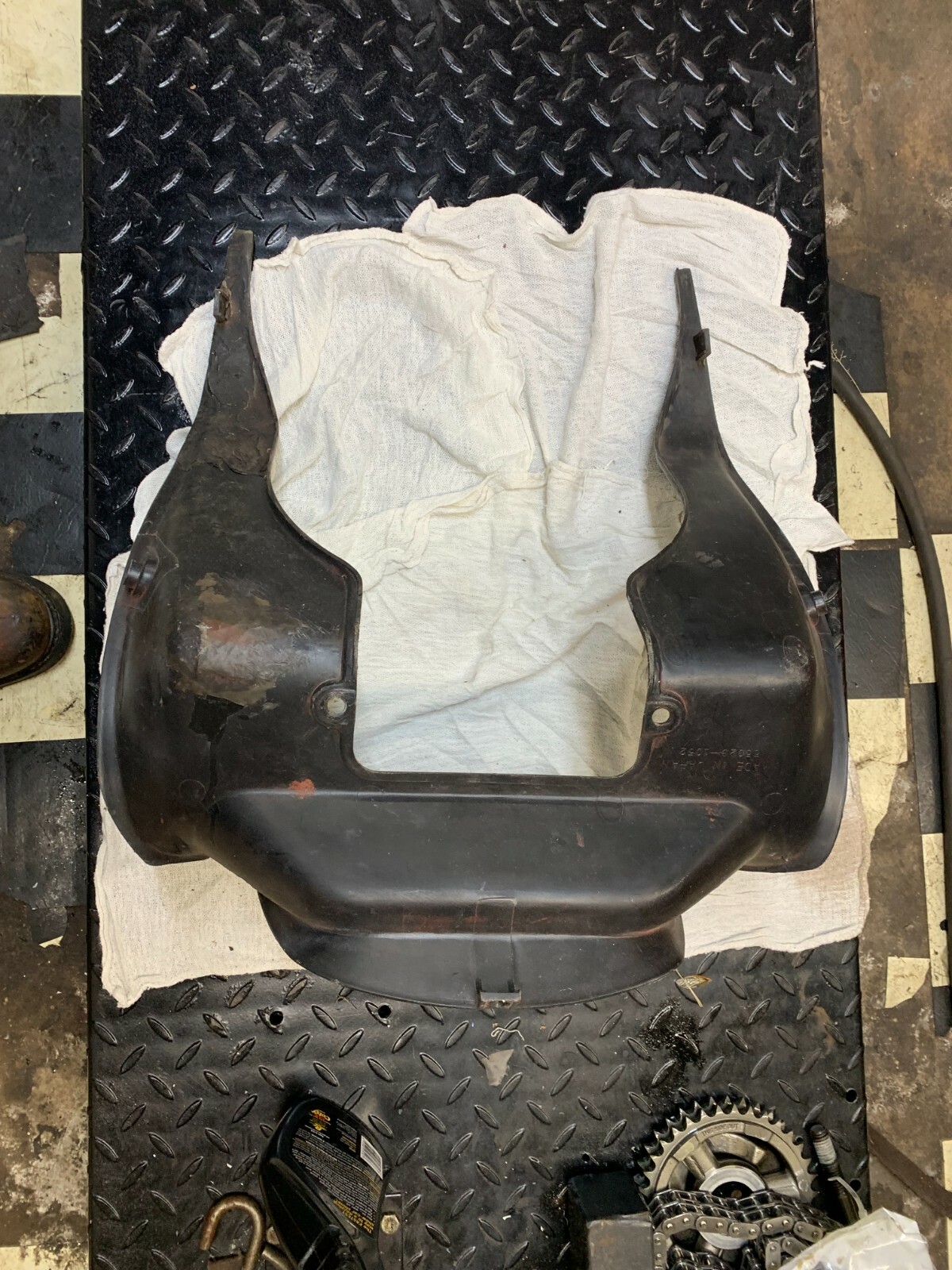 1983-1984 Kawasaki GPZ 1100 Inner Cowling Fairing 55028-5063 ZX1100A2 ...