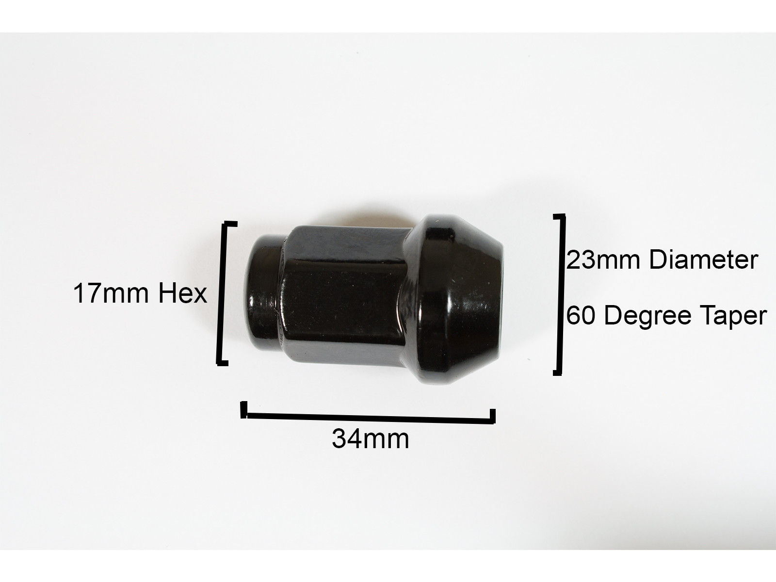 20 x Chrome Hex Wheel Nuts M12x1.5 Fits Volvo V40 S40 V50 C30 C70 S90 ...