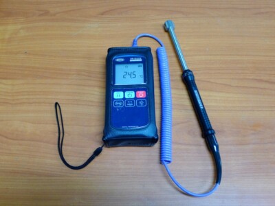 Anritsu HR-1200E Handheld precision Thermometer | eBay