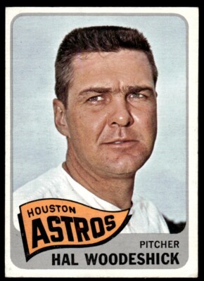 1965 Topps Hal Woodeshick Houston Astros #179 | eBay