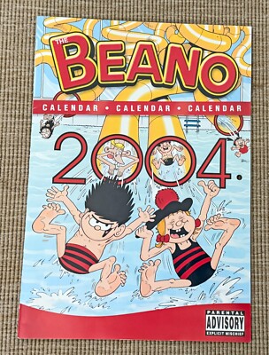 2004 THE BEANO 12 Month CALENDAR | eBay