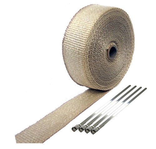 Diesel Heater Exhaust Pipe Insulation Kit Heat Lagging Camping Caravan ...