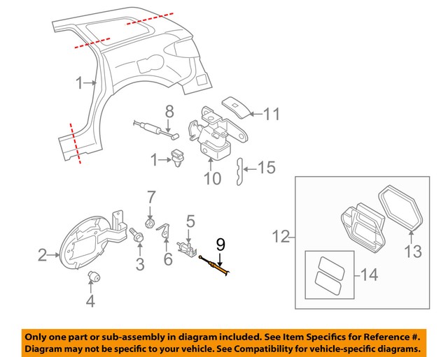 Mazda H26067054 Genuine OEM Release Cable Clip for sale online | eBay