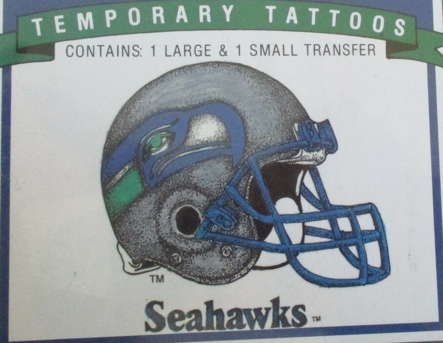 Seahawk Temporary Tattoos O.P.T. Tattoo | Retail And Hospitality
