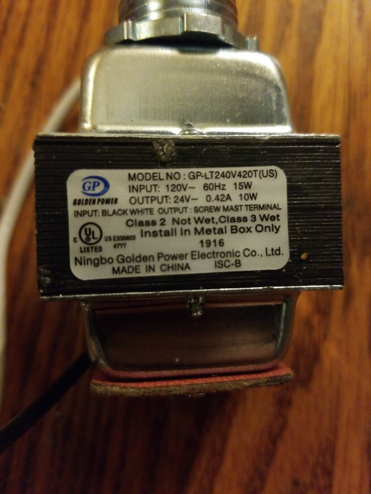 New Golden Power GP-LT240V420T (US) 24V Transformer Aprilaire 4010 ...