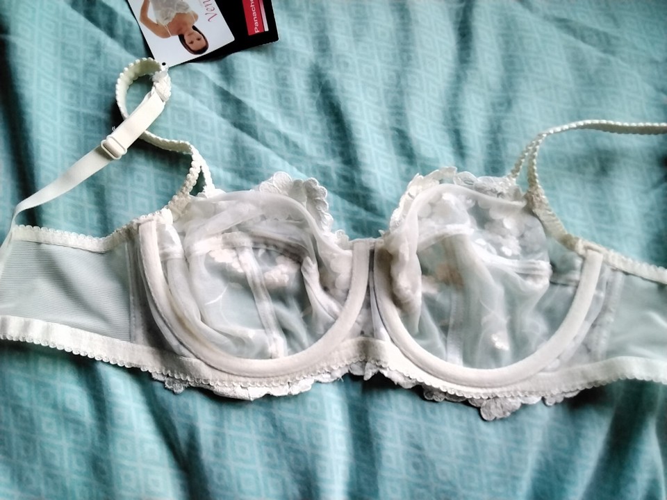 Panache Venus Underwired Balconnet Bra Size Uk 30DD Ivory | eBay UK