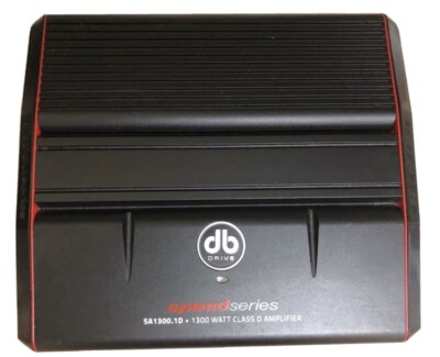 DB Drive SA 1300.1D Monoblock Amplifier / 1300 Watts | eBay