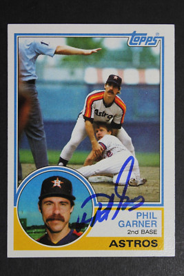 Phil Garner Houston Astros Signed Autographed 1983 Topps #478 Card | eBay