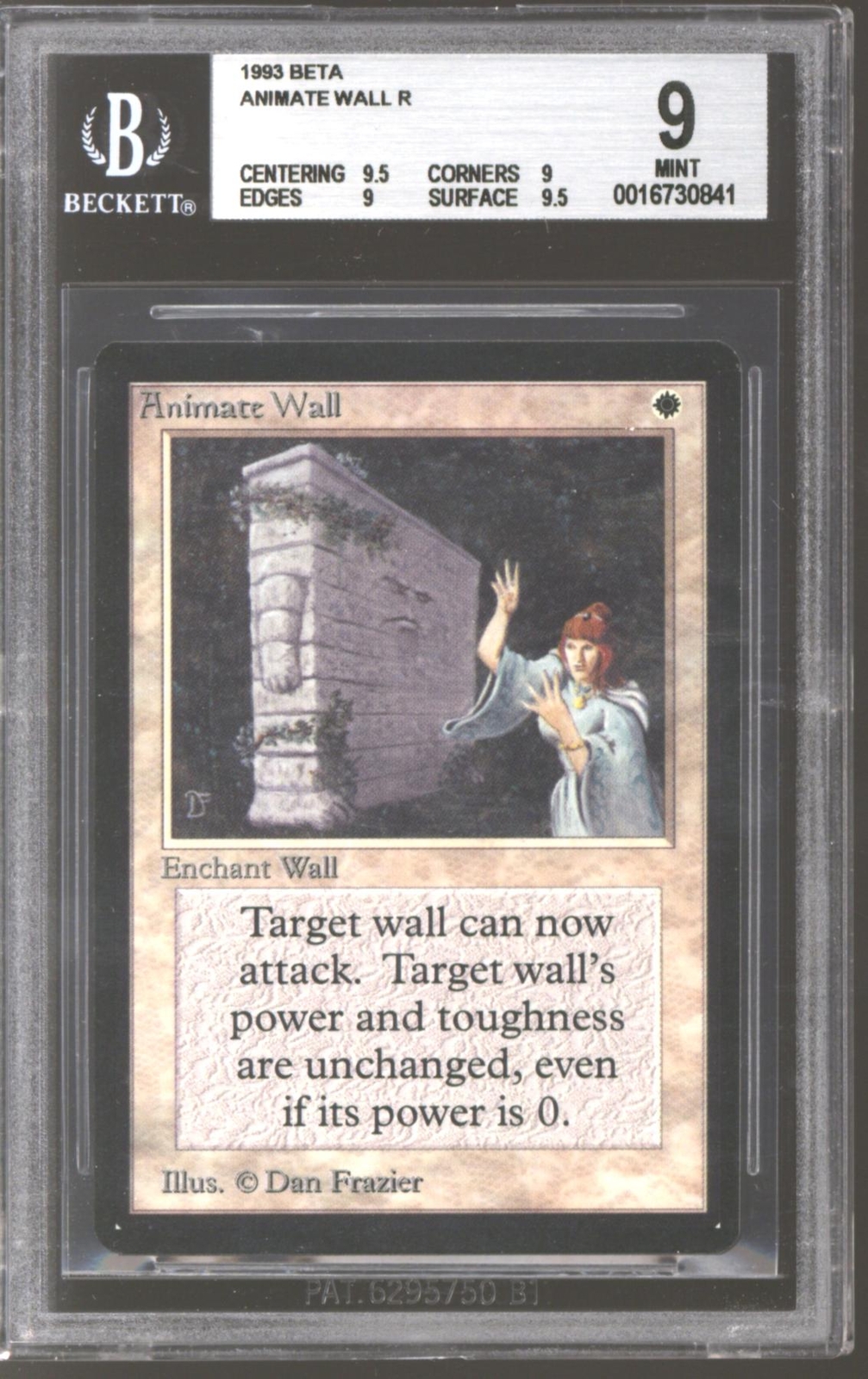 Magic MTG Beta Animate Wall BGS 9 (9.5, 9, 9, 9.5) Q++ | eBay