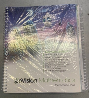 ENVISION MATHEMATICS PENNSYLVANIA COMMON CORE GRADE K TE SET VOL 1 & 2 ...