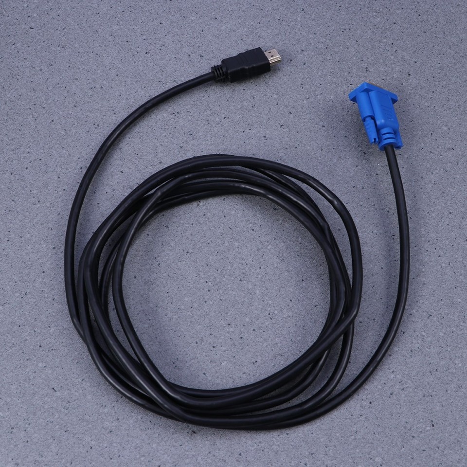 3 Pieces Laptop Monitor Cable Computer Screen Input Cables for Video ...