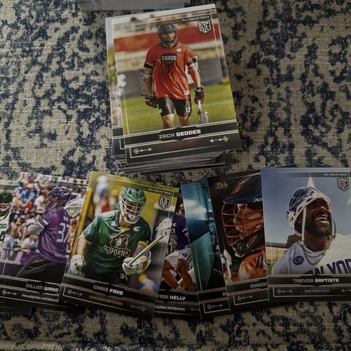 2025 TOPPS PLL FIELDSIDE PREMIER LACROSSE LEAGUE COMPLETE BASE 1-100 | eBay