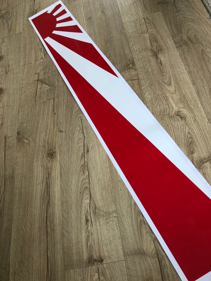 Rising Sun Flag JDM Japanese Car Windscreen Banner Sunstrip Vinyl Decal ...