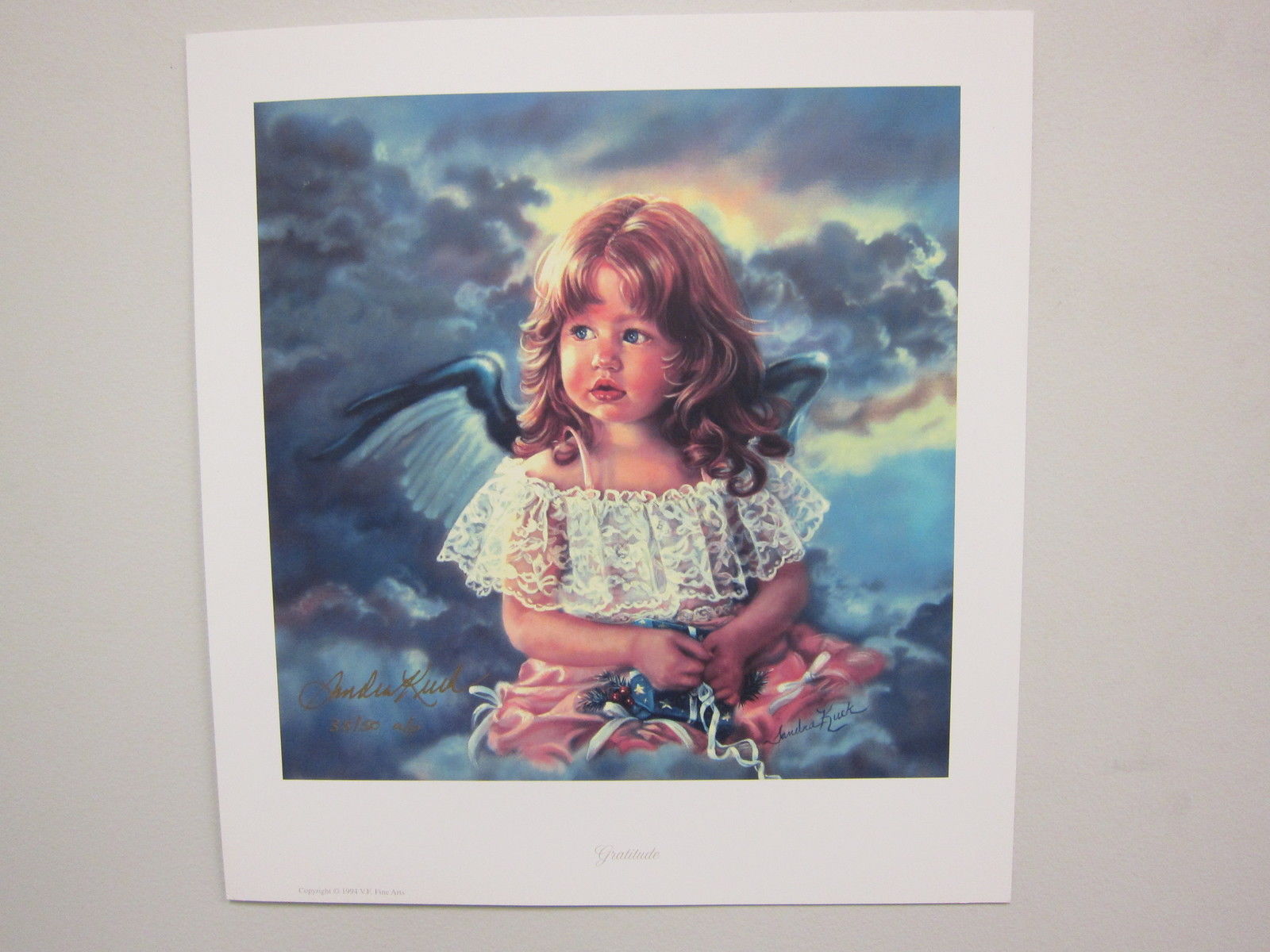 Sandra Kuck "Gratitude" ARTIST PROOF #35/50 MINT Rare Beautiful! | eBay