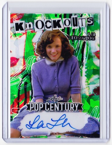 Lea Thompson 2023 Leaf Pop Century Autograph Card # 1/5 Back to the ...