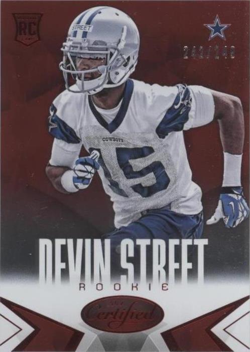 2014 Panini Certified - Devin Street #120 Red /249 (RC) for sale online ...