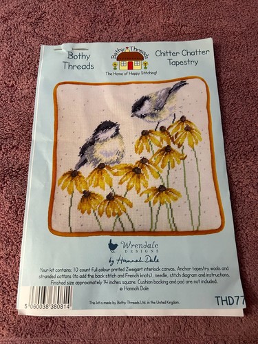 CHITTER CHATTER BIRD TAPESTRY KIT BY HANNAH DALE OF WENDALE DESIGNS | eBay