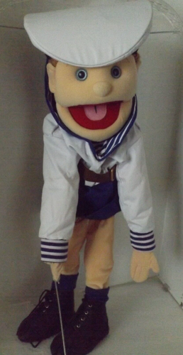 PREOWNED FULL BODY VENTRILOQUIST STYLE PUPPET - BOY FIGURE 29 INCHES | eBay