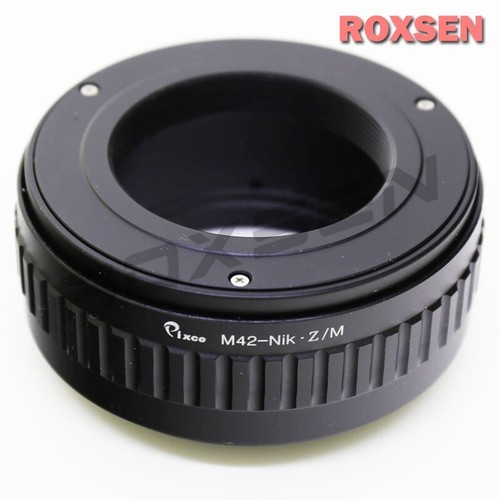 Pixco M42 Screw Mount Lens to Nikon Z Mount Macro Helicoid Adapter ...