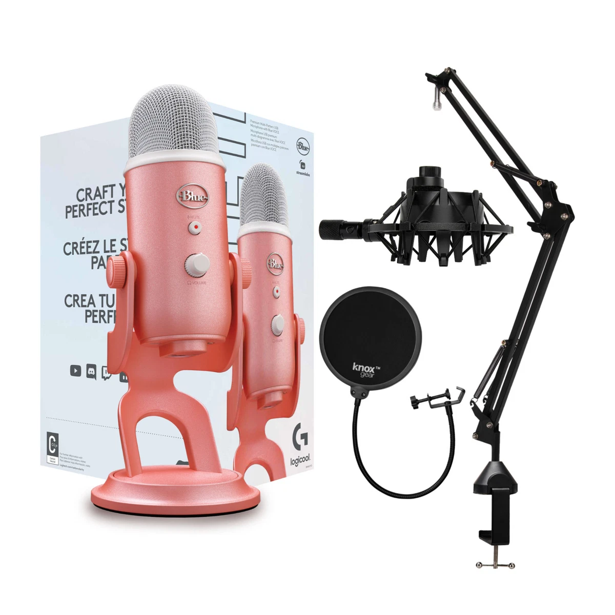 Pink Microphone Stand