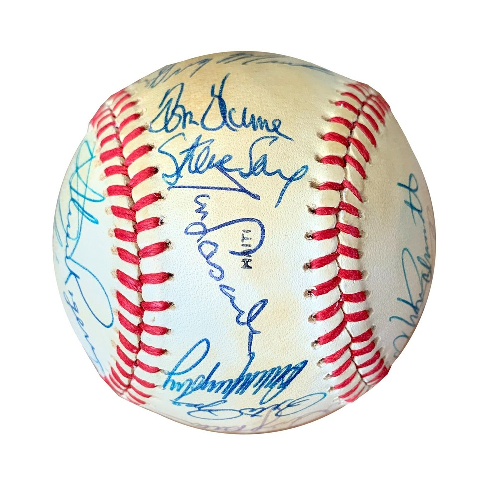1982 MLB All Star Game NL Team Signed Official Baseball (28 Signatures ...
