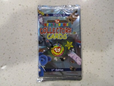 2 Packs Beanie Babies Ty Collector's 1st Edition Series 2 Trading Cards ...