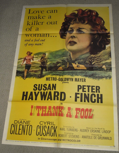 I Thank a Fool Original 1sh Movie Poster | eBay