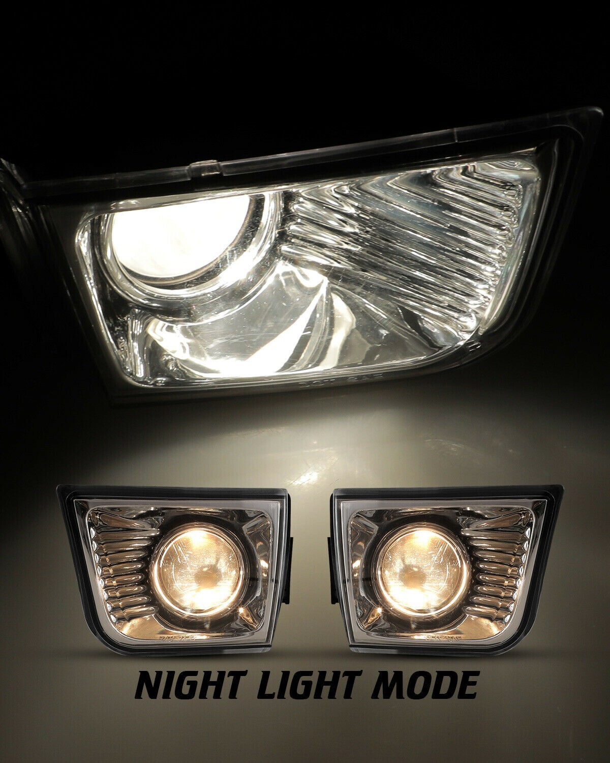 Fog Lights For 2003-2005 Toyota 4Runner Factory Clear Bumper Lamps Left ...