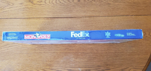 Monopoly FedEx Edition Board Game. New Sealed. 2005. 8 Collectable ...