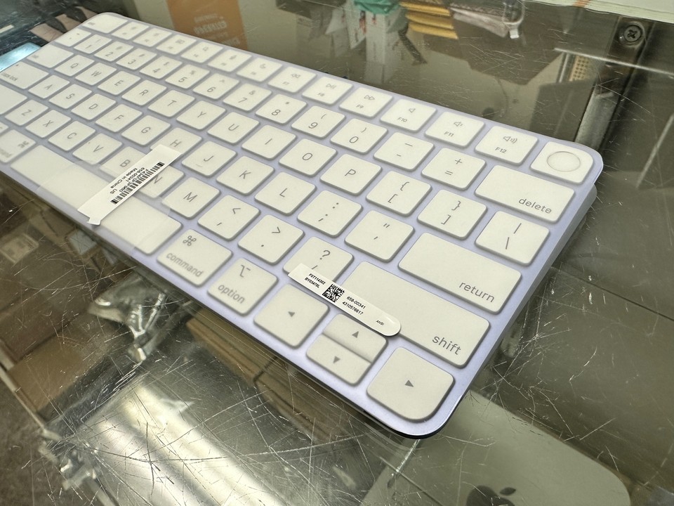 NEW Genuine Apple Magic keyboard Touch ID for M1 Macs Purple A2449 ...